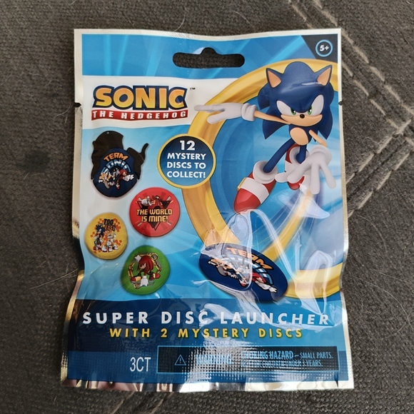 Toys | New Sonic The Hedgehog Super Disc Launcher Surprise Pack | Poshmark